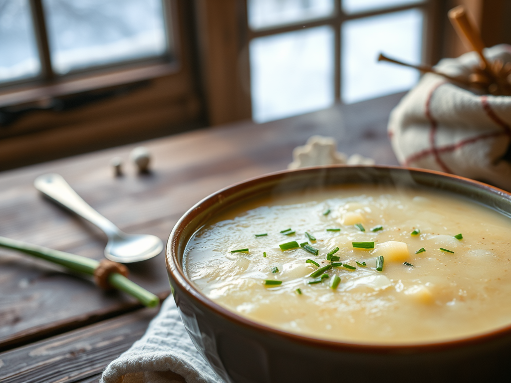 Classic Potato Leek Soup: A Winter Essential – D'Lightful Dishes LLC ...